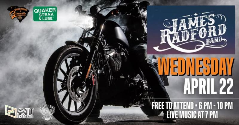 Bike Night W/ James Radford | Greenville, SC